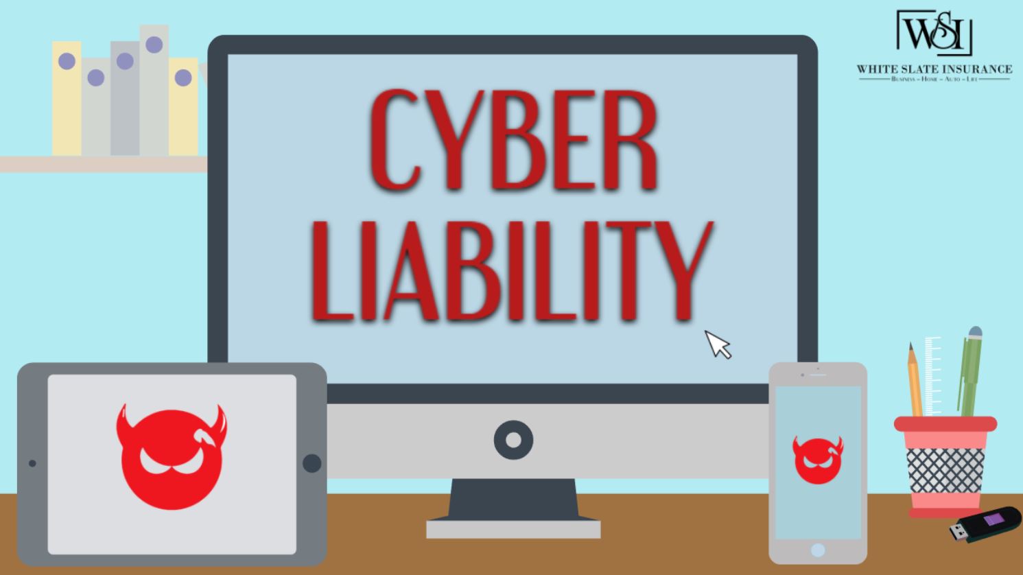 Cyber Liability in Texas, Oklahoma - White Slate Insurance
