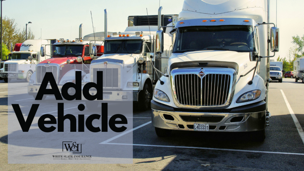 Add Vehicle - White Slate Insurance