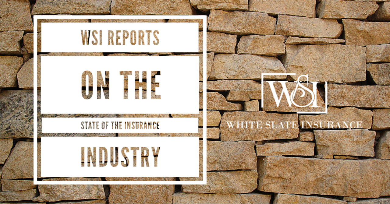 WSI Reports on the State of the Insurance Industry | White Slate Insurance
